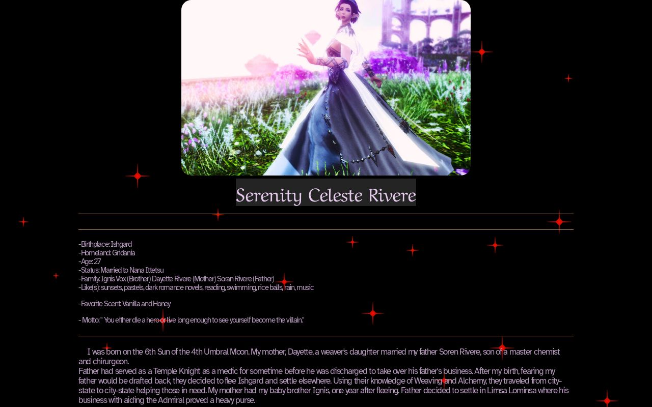 Serenity Celeste Rivere